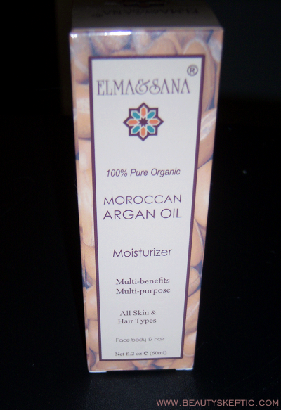First Look: Elma and Sana Argan Oil » Beauty Skeptic